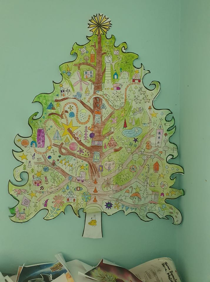 Rompecabezas de Árbol de Navidad para Armar y Decorar