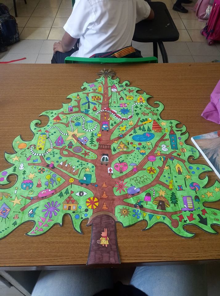 Rompecabezas de Árbol de Navidad para Armar y Decorar